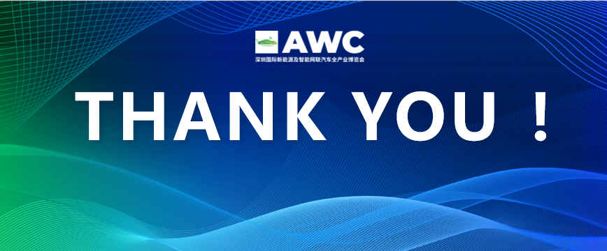 [A Note of Thanks]Thank you for being with us and journeying with AWC ...